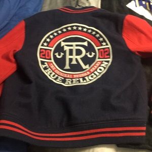 True Religion | Jackets & Coats | True Religion Varsity Jacket | Poshmark